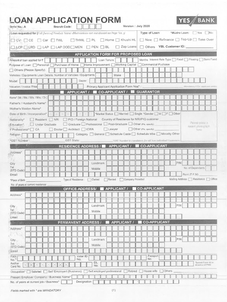 Application Forms New | PDF