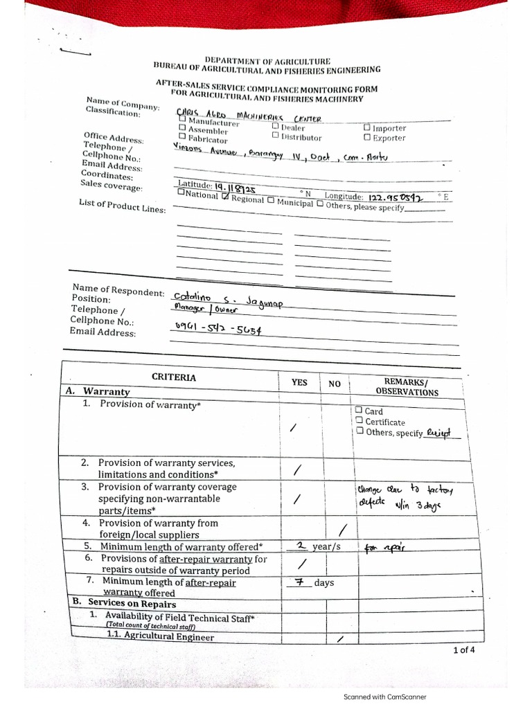 Chris Agro Machineries Center Pdf
