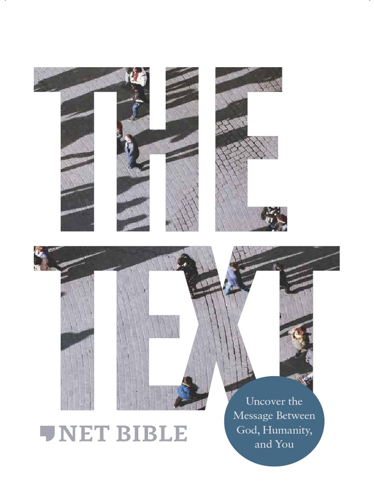The TEXT Bible Sampler | PDF | Book Of Genesis | Adam