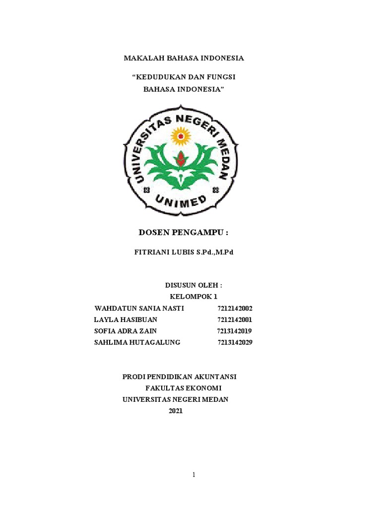 Makalah B.indo Kel 1 | PDF