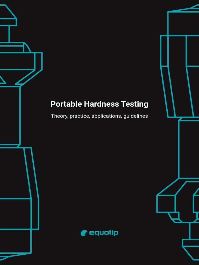 Portable Hardness Testing Book | PDF | Hardness | Heat Treating
