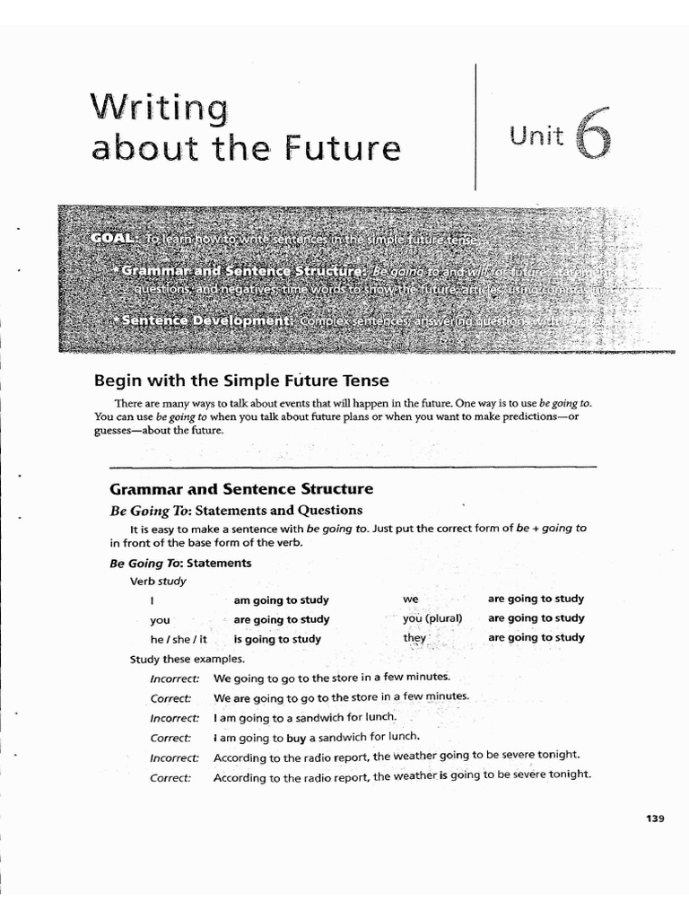 Great Writing 1 Unit 6 | PDF