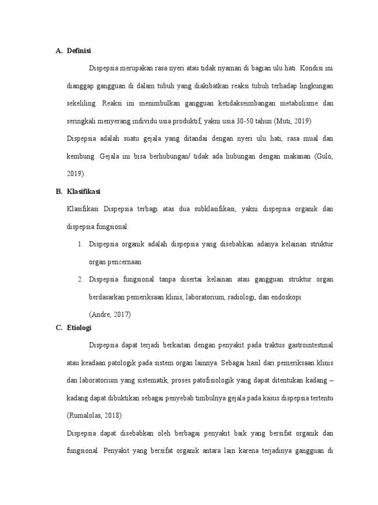 Dyspepsia FIX BGT | PDF