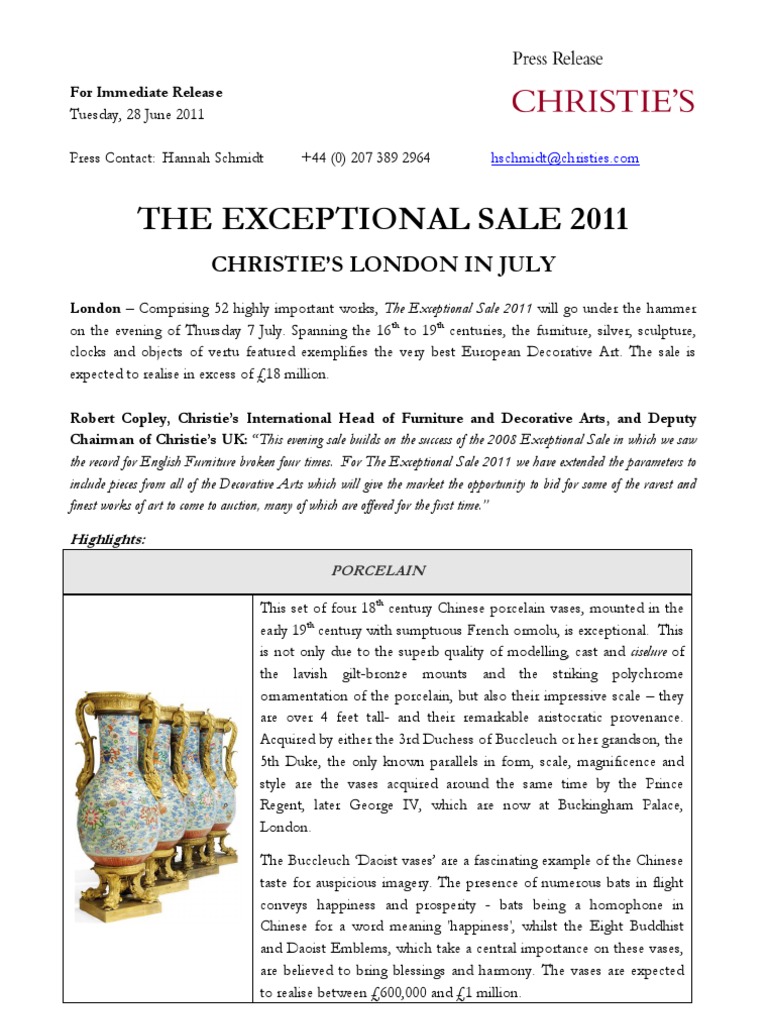 Givenchy Royal Hanover Chandelier | PDF | Sculpture | Christie's
