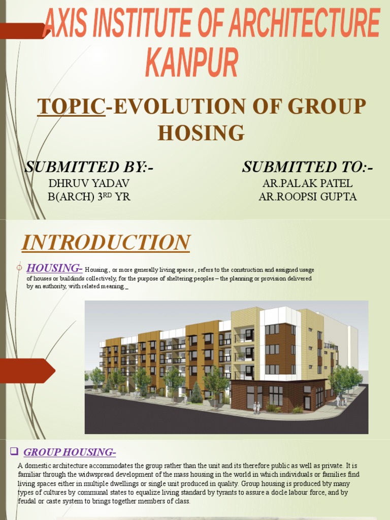 Evolution of Housing in India 123 | PDF | City | Slum