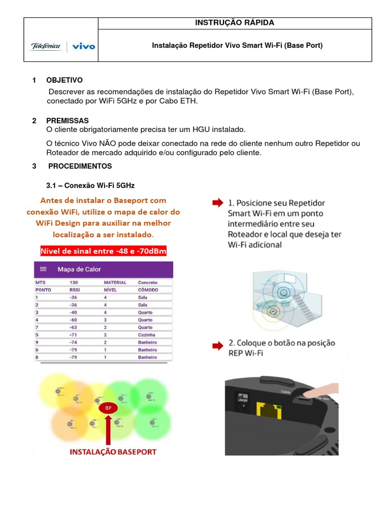 Base Port - INSTRUÇÃO RÁPIDA | PDF
