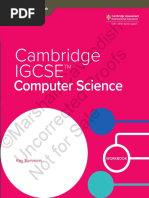 Learner Guide: Cambridge IGCSE Computer Science 0478 / 0984 | PDF ...
