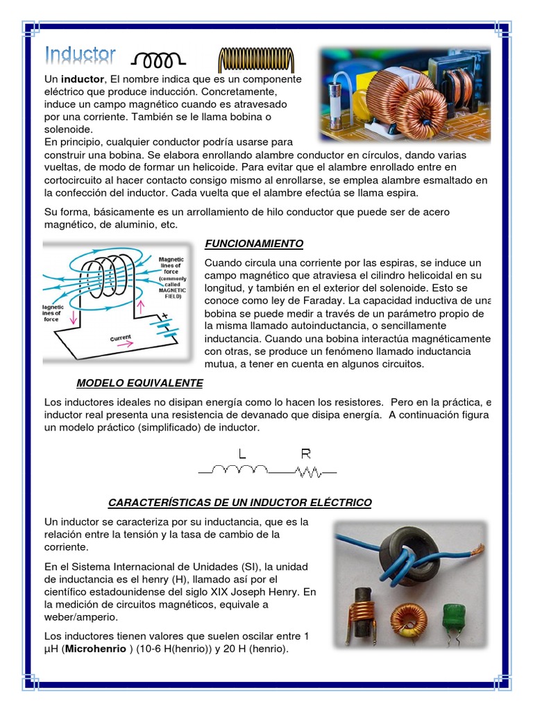 Inductor | PDF | Inductor | Transformador