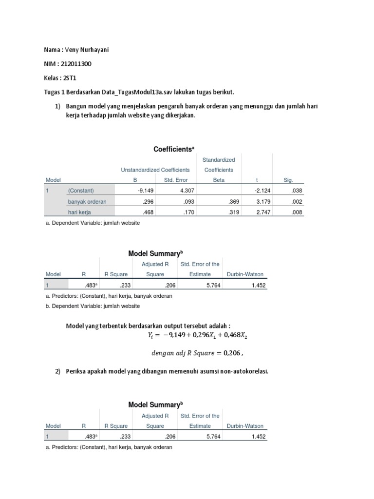 Responsi PJJ 8 Juni 2022-2st1-Anareg P | PDF | Metode & Bahan Ajar