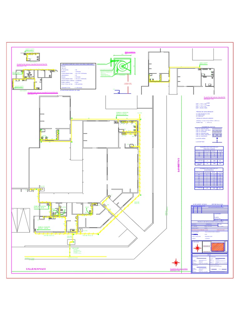 1.1.6.plano Agua Potable-Layout1 | PDF