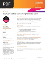 RCWA Exam Study Guide: RUCKUS Certified Wi-Fi Associate Exam | PDF