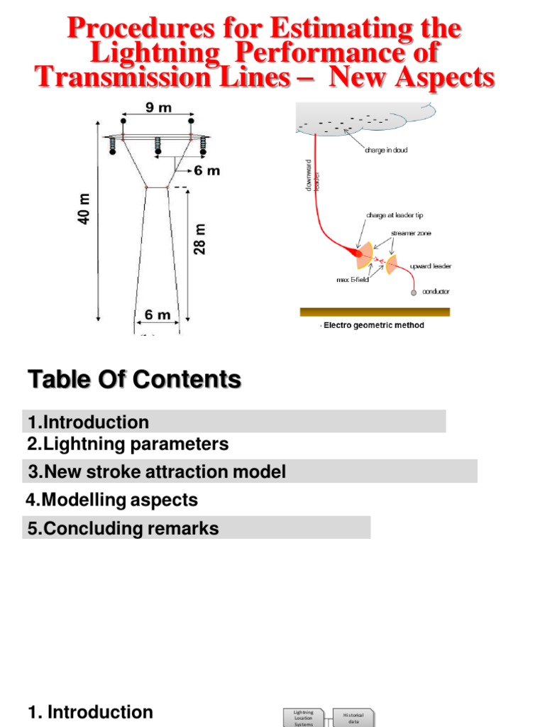 Lightinnh Tower Line | Download Free PDF | Lightning | Electrical Impedance