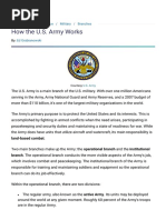 Army Rangers 75th Ranger Regiment Structure | PDF | Battalion | United ...