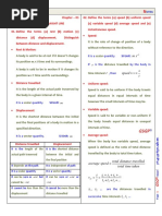 Physics Formula Sheet - List of Most Important Physics Equations | PDF