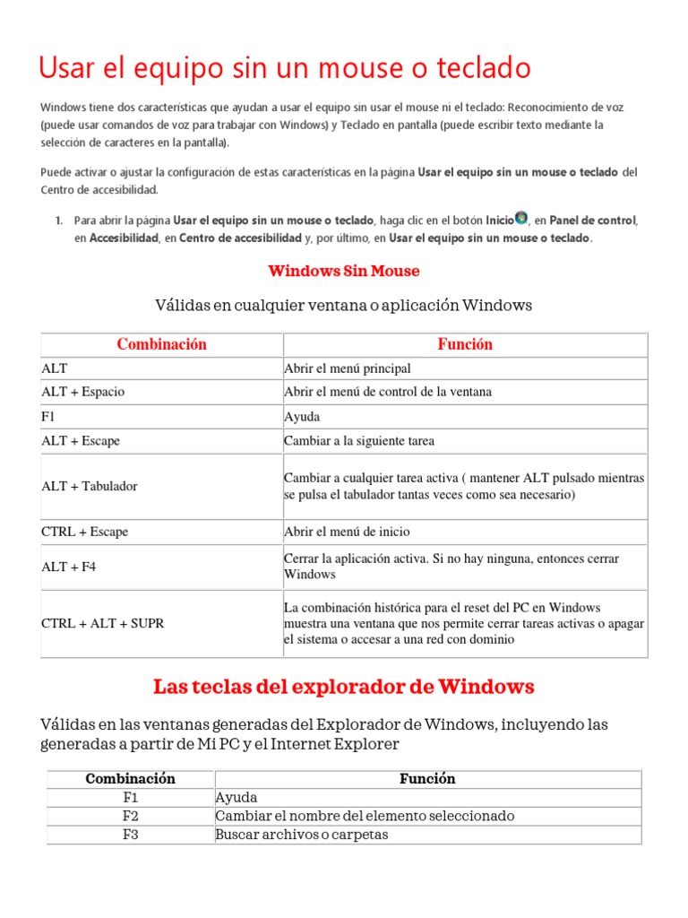 Usando Windows sin mouse ni teclado: opciones de reconocimiento de voz ...