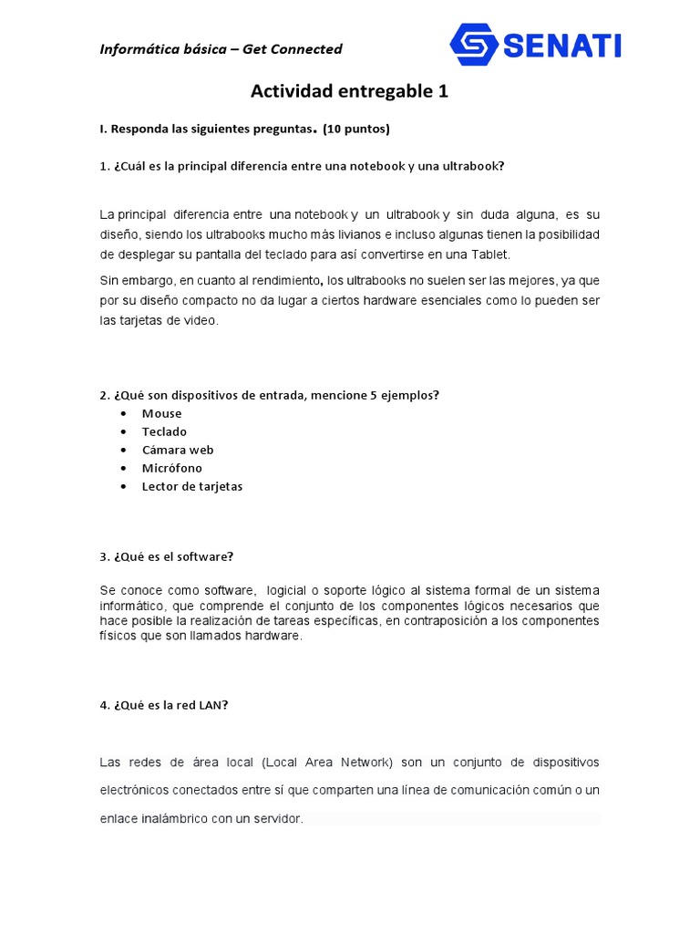 SINU 151 - Entregable Informatica01 | PDF