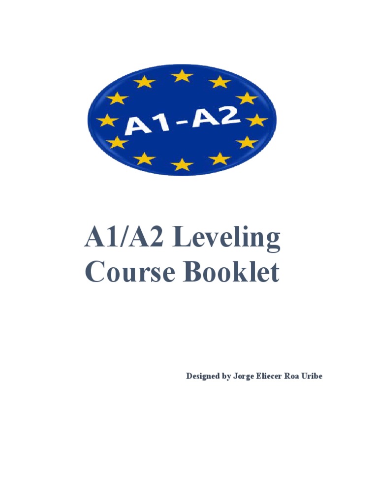 A1/A2 English Grammar Course Booklet | PDF | Linguistics | Grammar