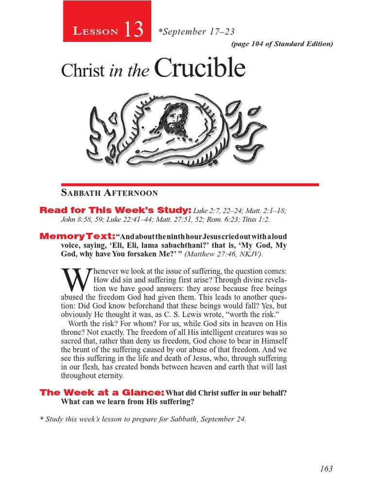 Crucible: Christ in The | PDF | Jesus | Grace In Christianity