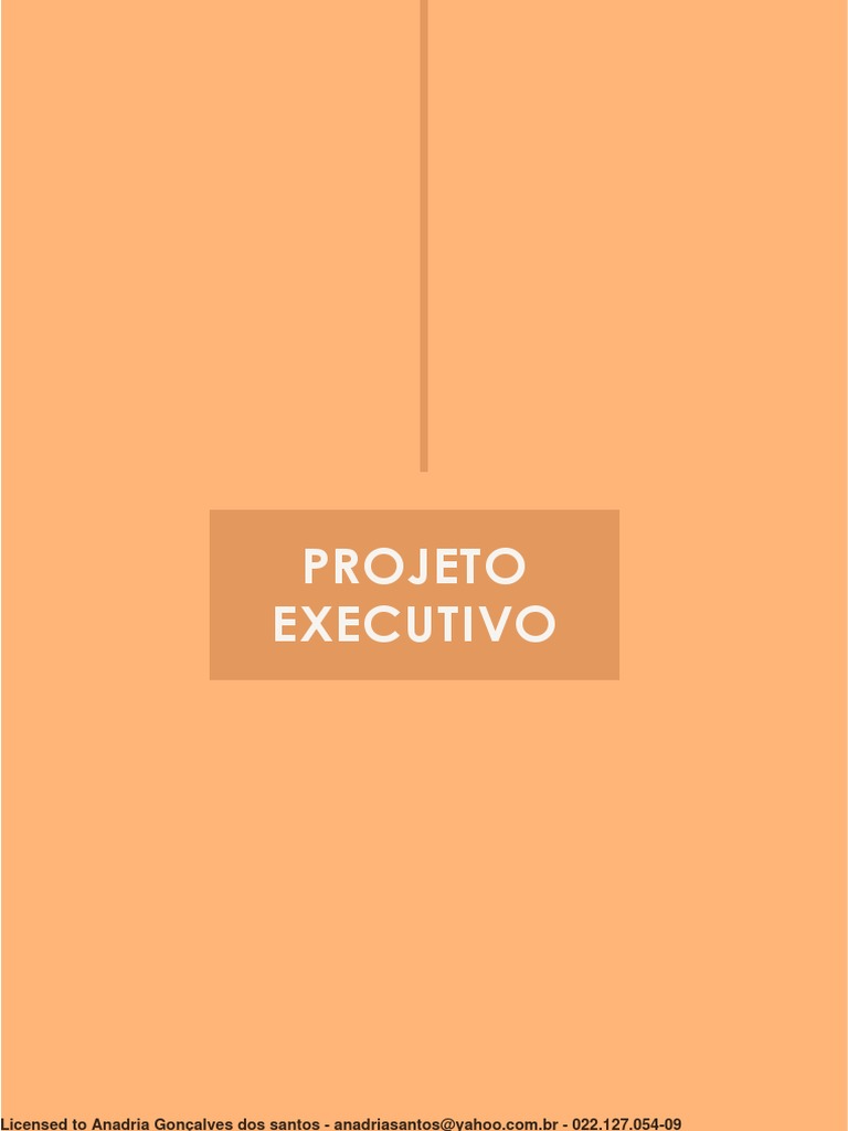 Modelo Projeto Executivo | PDF | Chuveiro | Fogão de cozinha