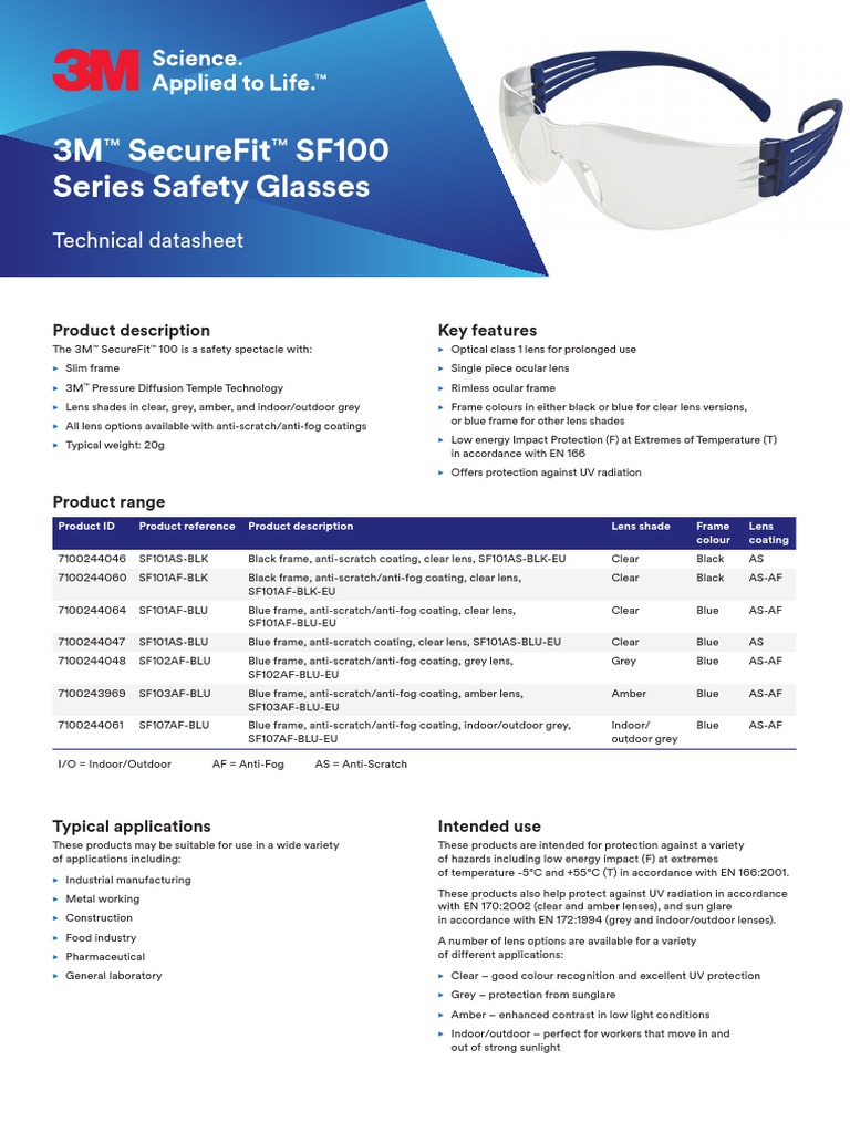 OMG132915 SI - PSD - 12 - SecureFit 100 TDS FV For Office Use | PDF ...