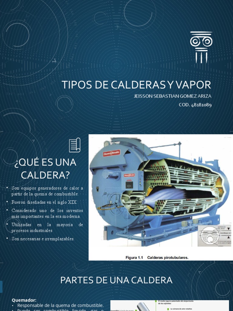 Tipos de Calderas y Vapor | PDF | Vapor | Vapor de agua