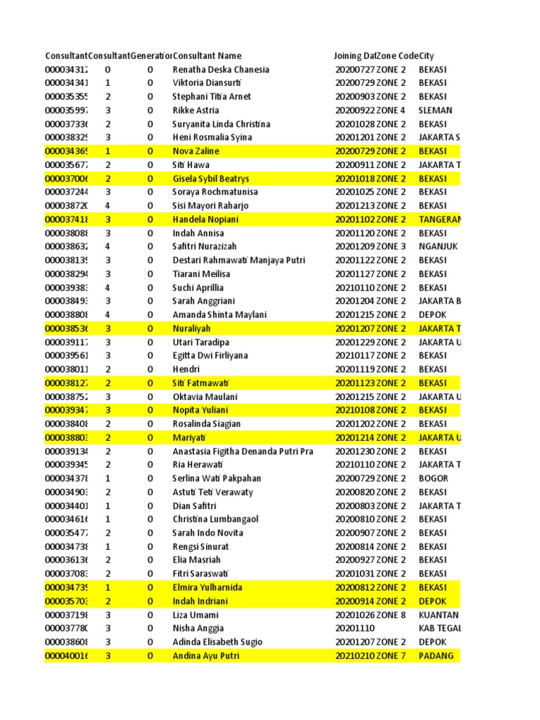 Downline Performance Report Anda | PDF
