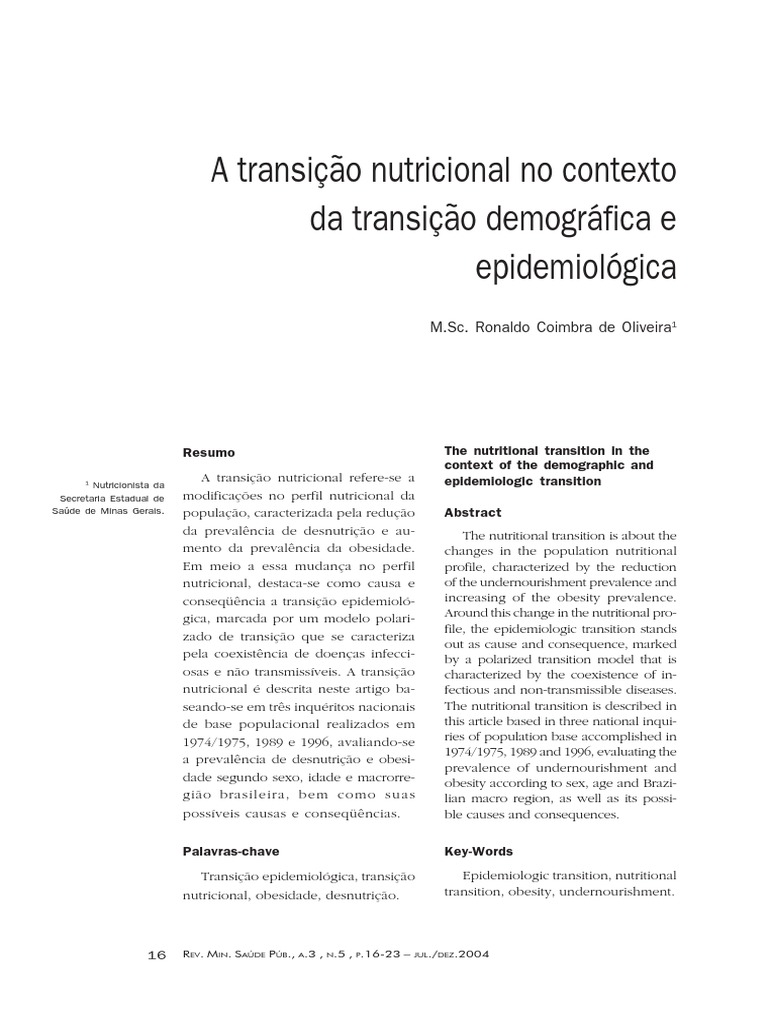 22.11 Revista-Caderno05-P.-16-23 Transição Nutricional Epide e Demog ...