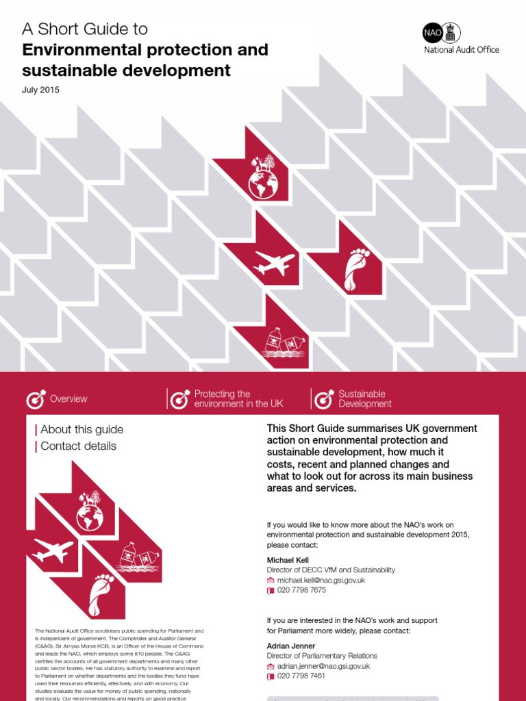 A Short Guide To Environmental Protection and Sustainable Development ...