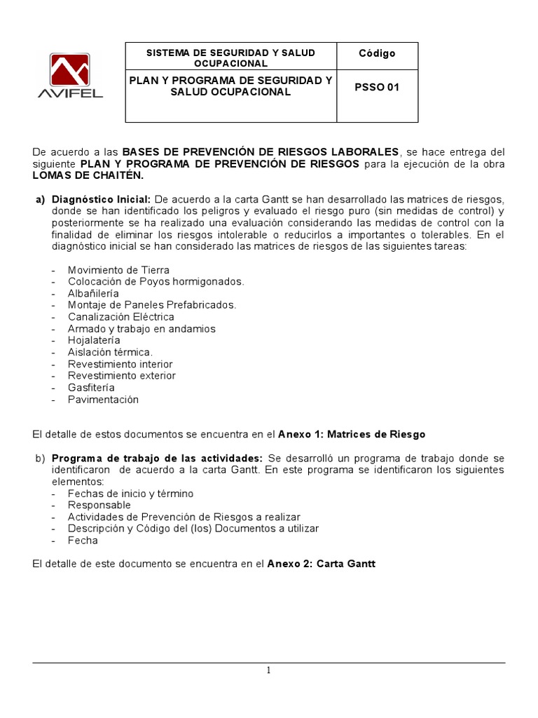 Manual Sistema Gestion Sso Avifel | PDF | Seguridad y salud ocupacional | Valores