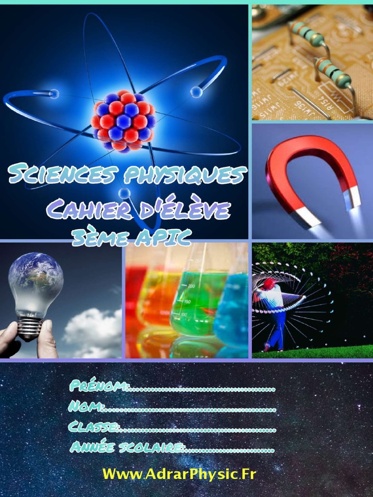 Cours Physique Chimie 3AC Fr Prof X (Www.adrarPhysic.fr) | PDF