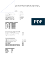 Guesstimate Cheat Sheet Overview | PDF | Gross Domestic Product | Economies