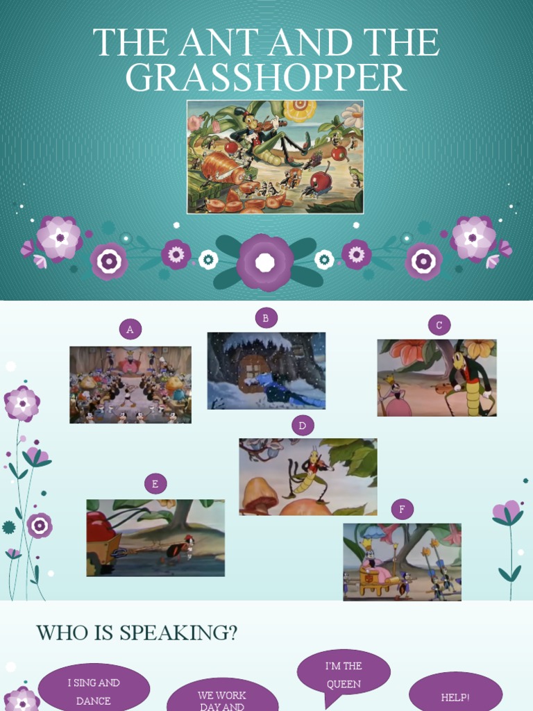 The Ant and The Grasshopper | PDF