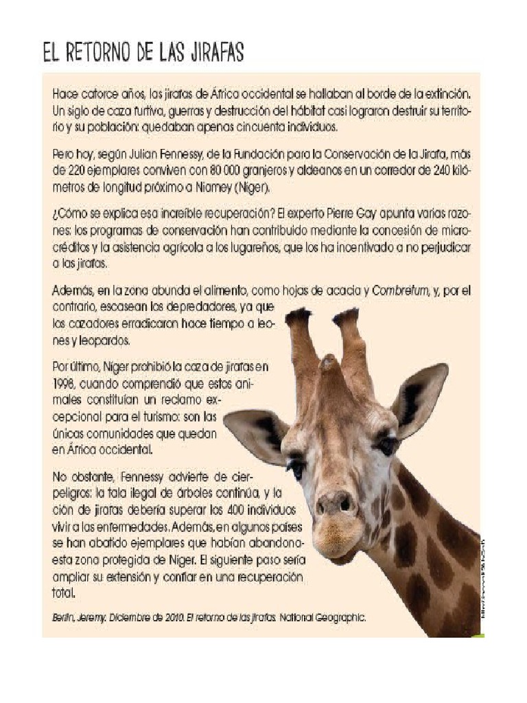 El Retorno de Las Jirafas. | PDF El Retorno de Las Jirafas. | PDF
