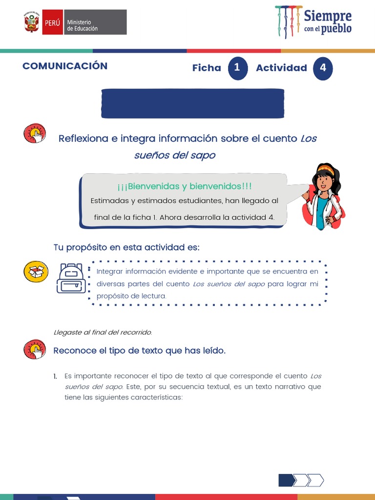 Ficha 1 Act 4 VI Comunicacion | PDF | Cognición | Ciencia cognitiva