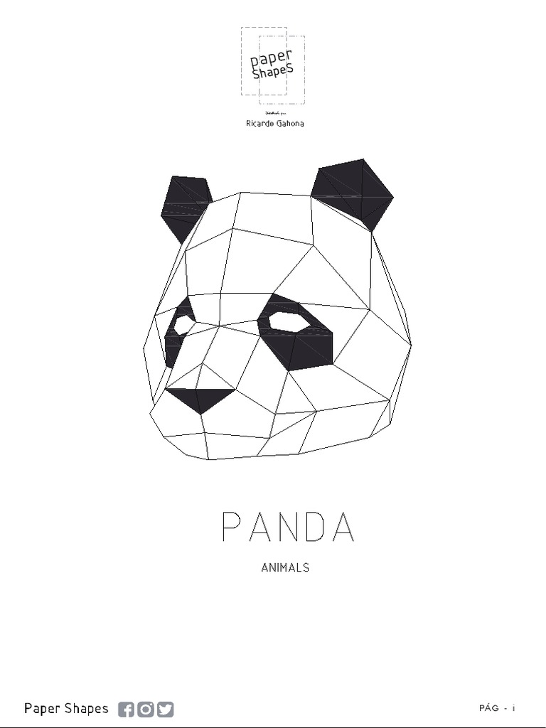 Panda - Paper Shapes-V2 | PDF