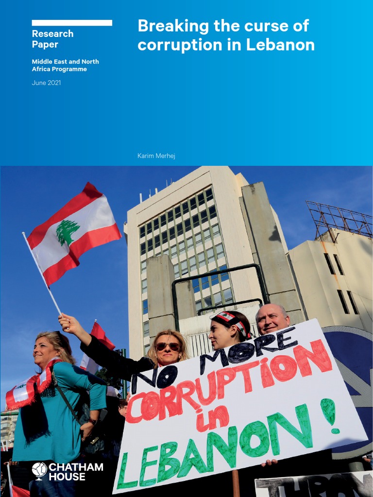Breaking The Curse of Corruption in Lebanon: Research Paper | PDF ...