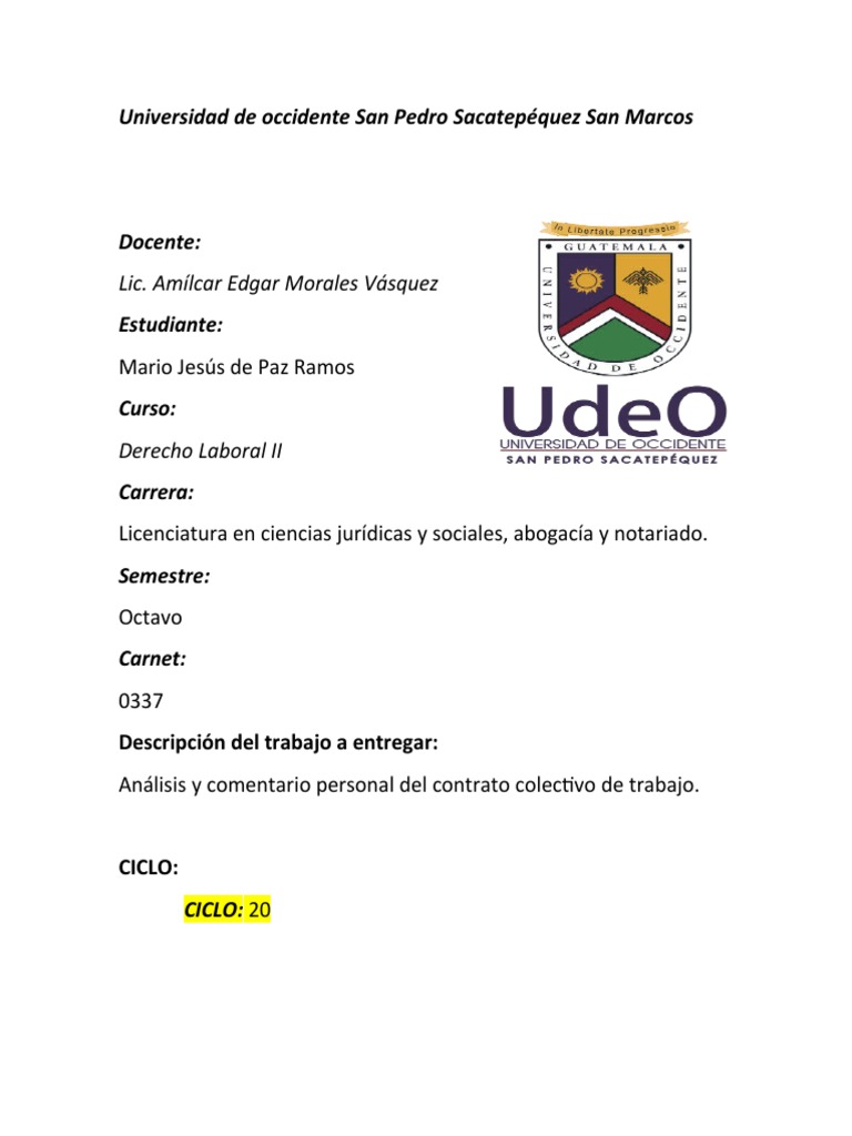 Análisis del Acuerdo Ministerial 0054 | PDF | Derecho laboral | Acuerdo ...