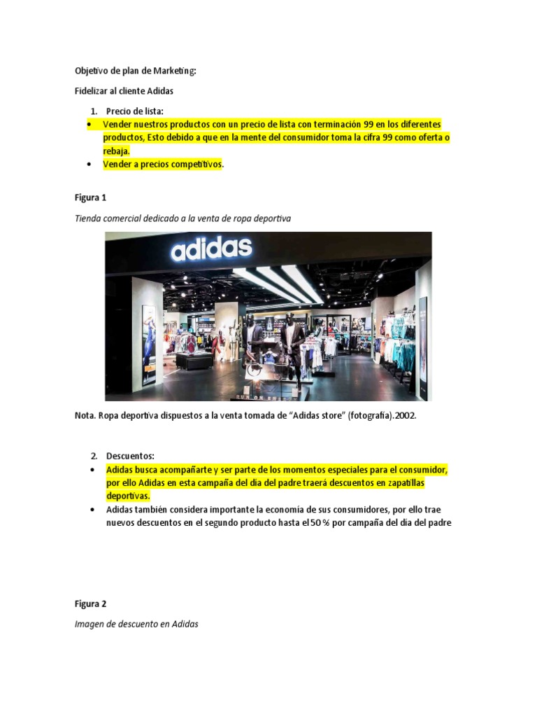 Estrategia de Marketing para Fidelizar Clientes Adidas | PDF ...