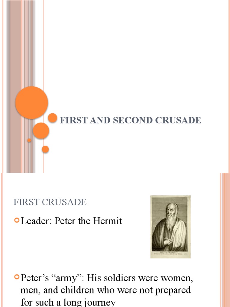 Overview of the First and Second Crusades | PDF