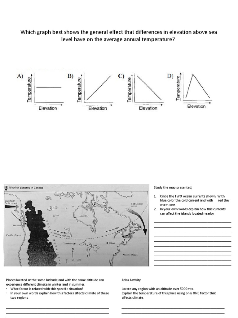 2 Formal Exam Review | PDF | Climate | Sea