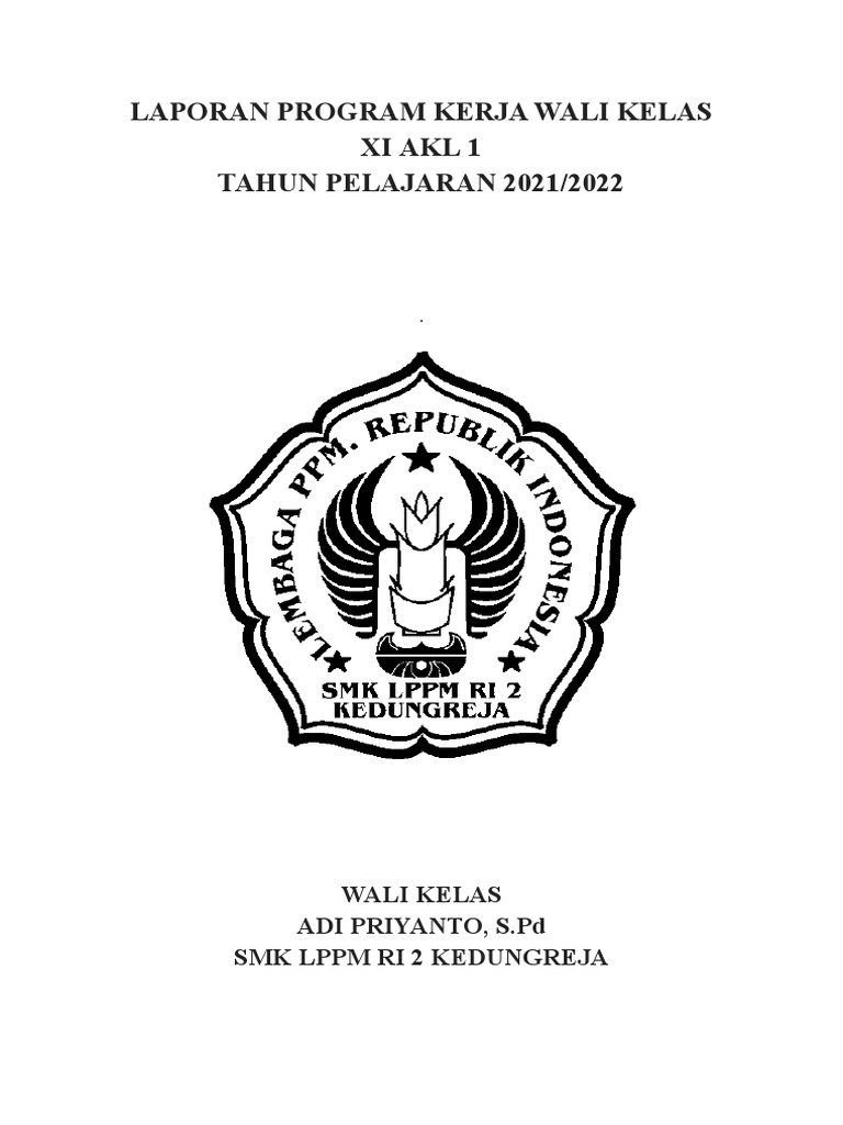 Program Kerja Wali Kelas | PDF