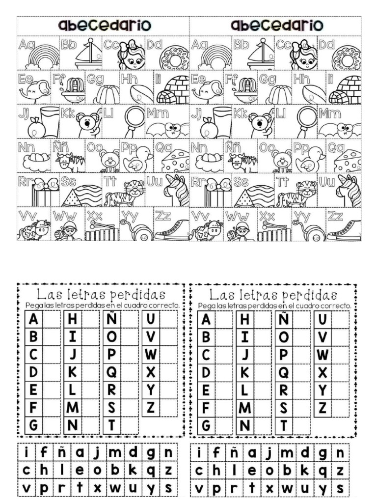 Abecedario Minuscula | PDF