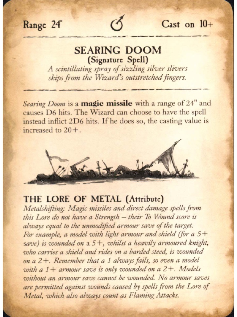 Battle Magic - Lore of Metal | PDF