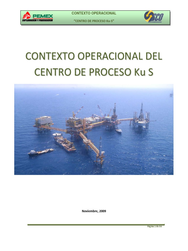 Contexto Operacional CP Ku S | PDF | Ingeniería de confiabilidad | Petróleo