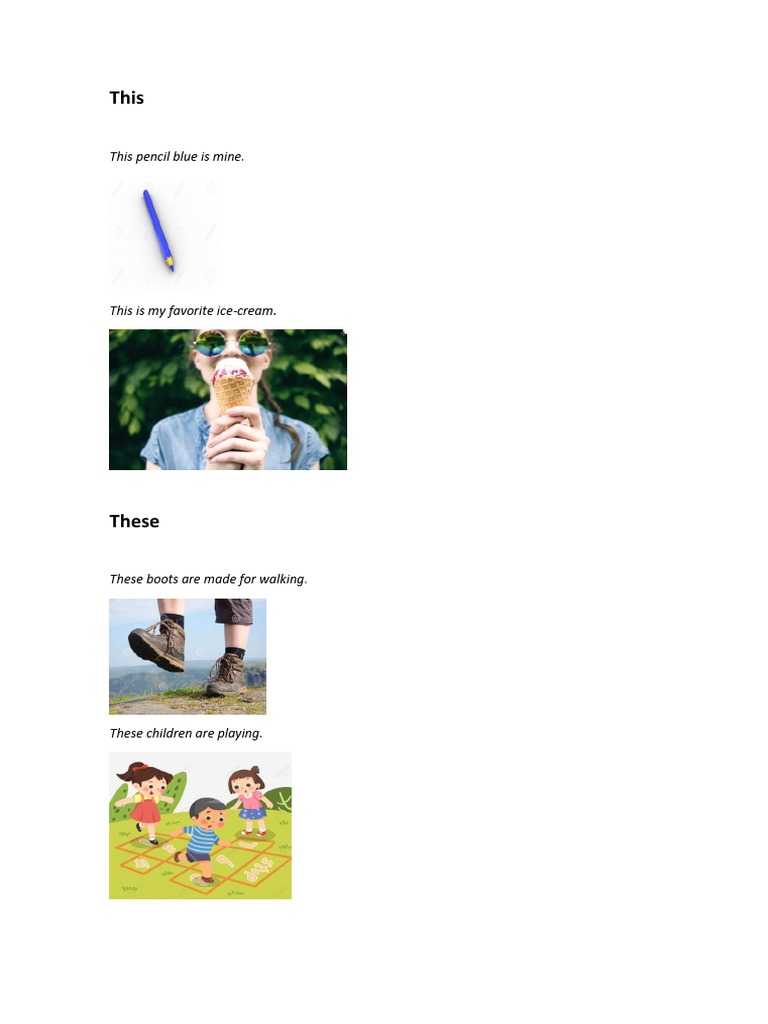Adjetivos Demostrativos Pdf
