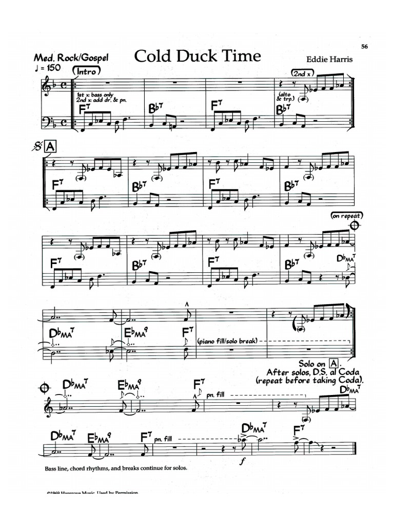 Cold Duck Time | PDF