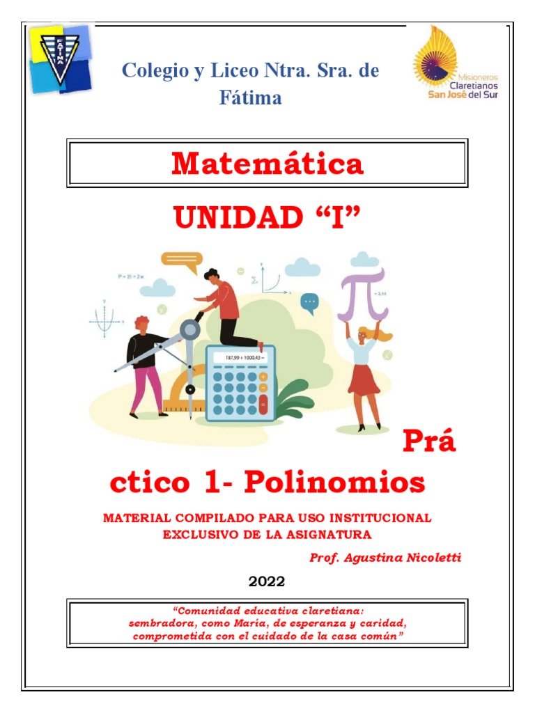 Practico 1 - Polinomios | PDF | Álgebra | Algoritmos
