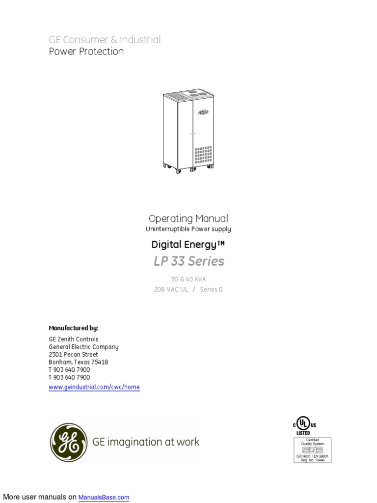 Digital Energy LP 33 | PDF | Power Inverter | Rectifier