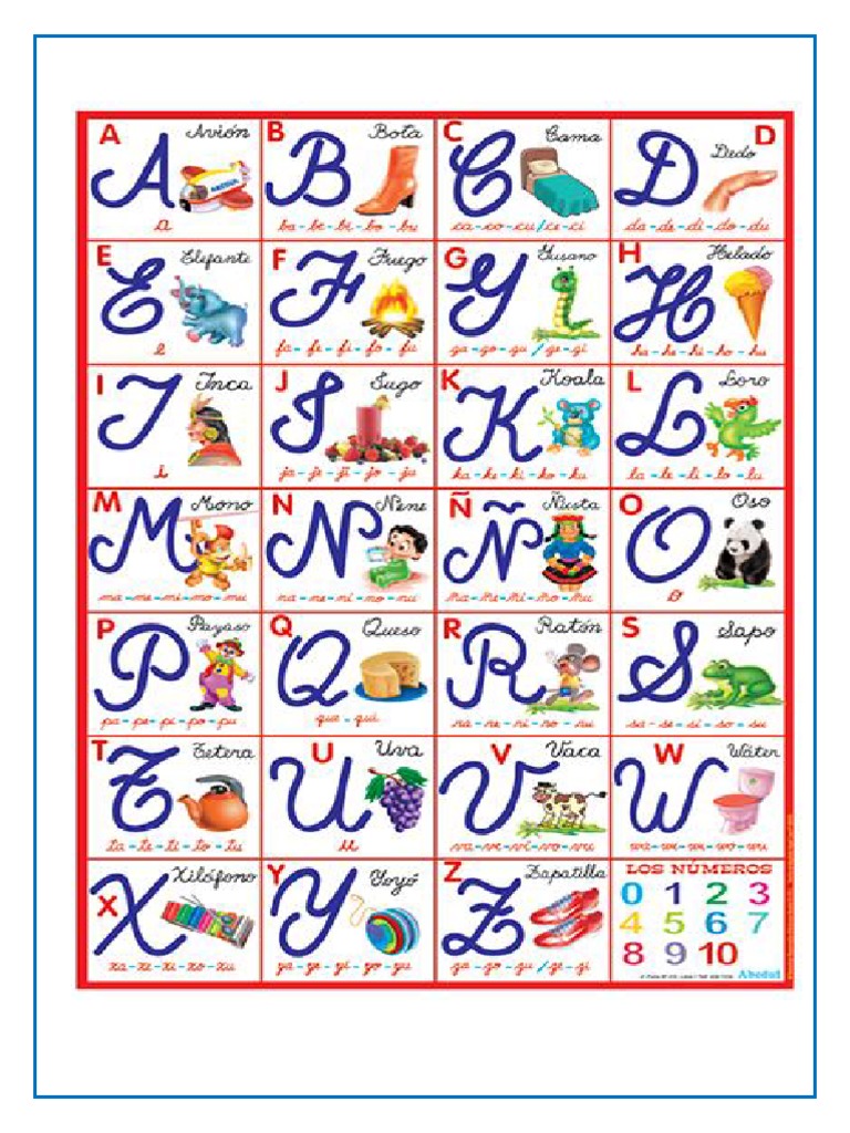 Letras Mayúsculas y Minúsculas. | PDF