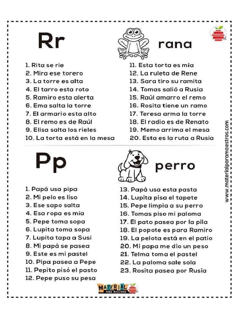 Dictado Abc - 5-6 | PDF